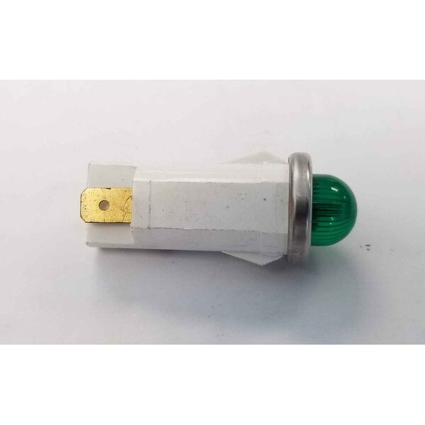 GREEN LIGHT, LED, DIODE PANEL MOUNT, PILOT, 2 PRONG - BR29545
