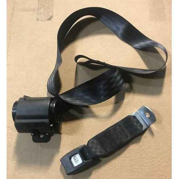 3 PT BELT, LAP AND SHOULDER BLACK - CL200272