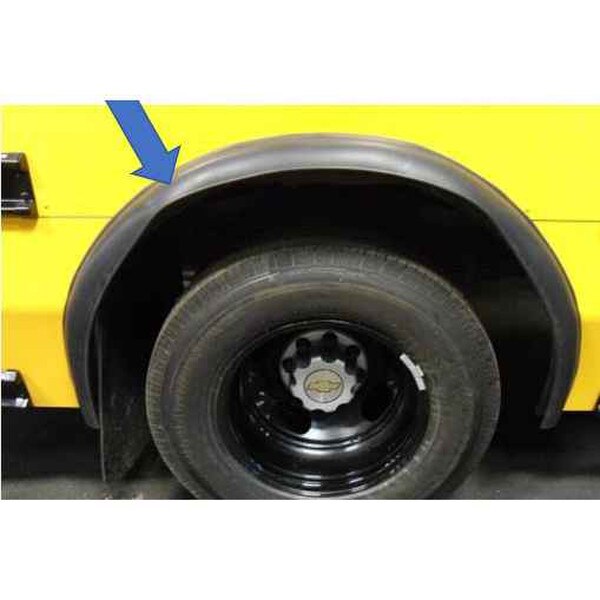 RUBBER WHEEL WELL 71.50" - CL429517