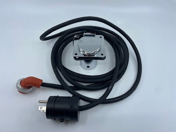 ENGINE BLOCK HEATER ASSEMBLY CHROME PLATED HOUSING & 10FT CORD - PT8606013