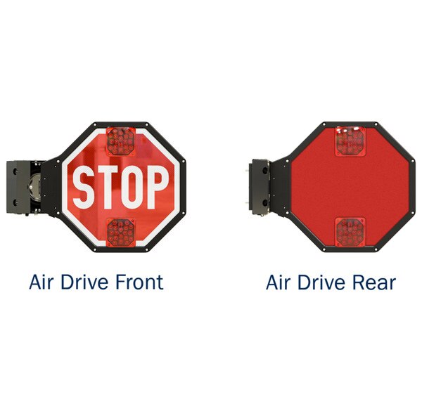 STOP ARM ASSY, AIR, LED ILLUMINATED, RETROREFLECT.FRONT *TH C2 ONLY ...