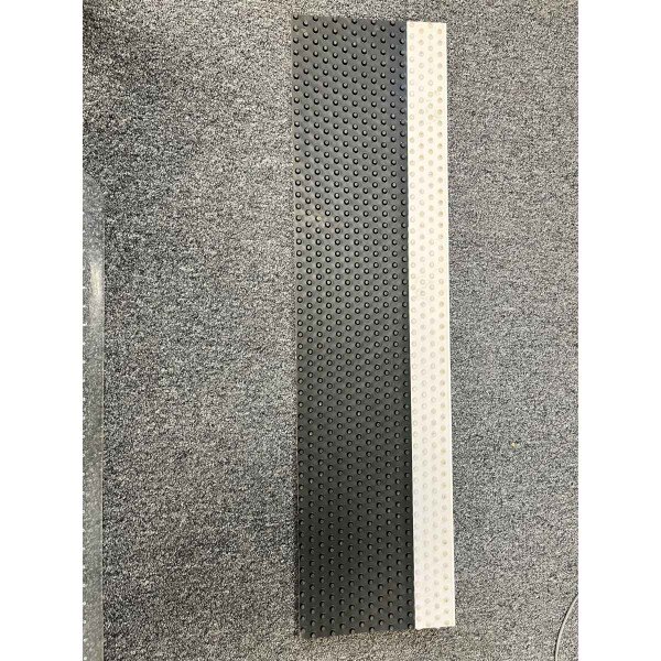 STEP TREAD, ALL PEBBLE 9" x 35 3/8", BLK/WHT - STEPTR935P