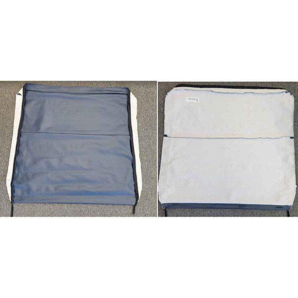 OUTER BACK COVER ICS, NYHB 39" PREVAIL BLUE, ZIPPER SYNTEC S3 ...